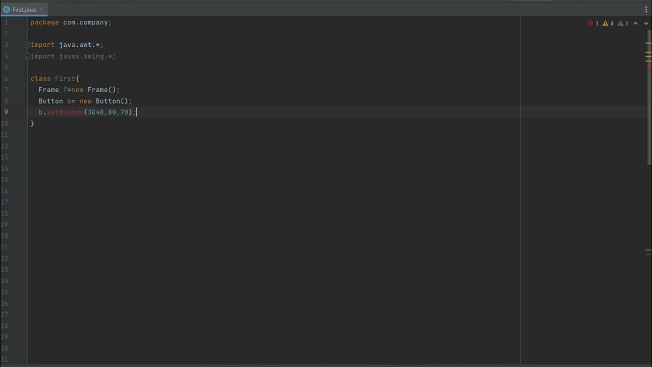 “CLICK ME” BUTTON IN GUI USING JAVA SWING - YouTube