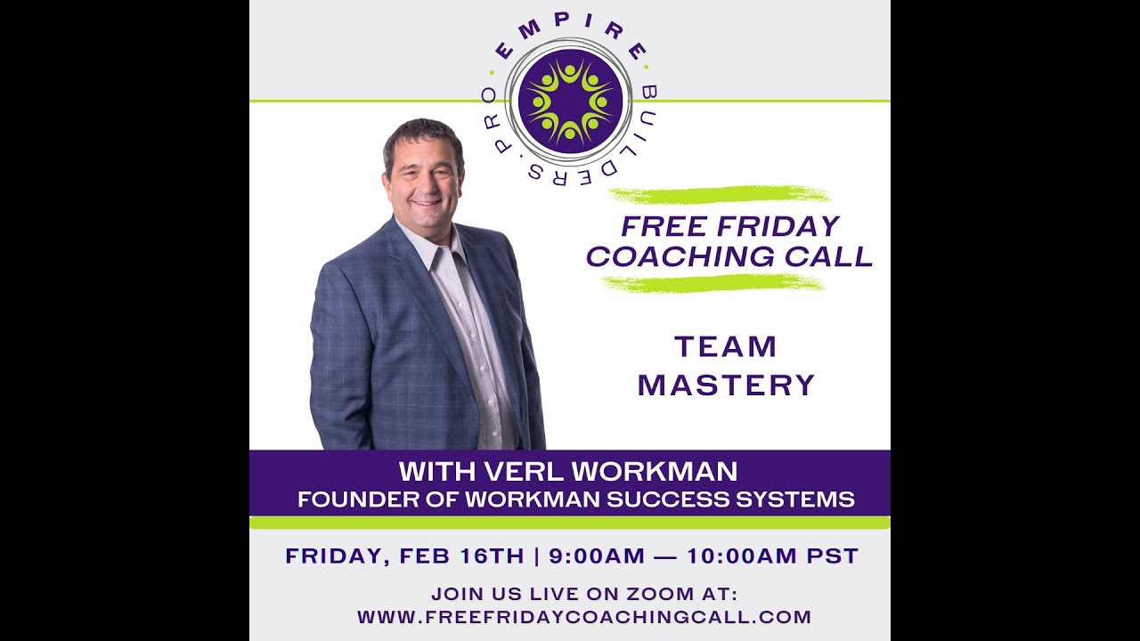 Team Mastery with Verl Workman - YouTube