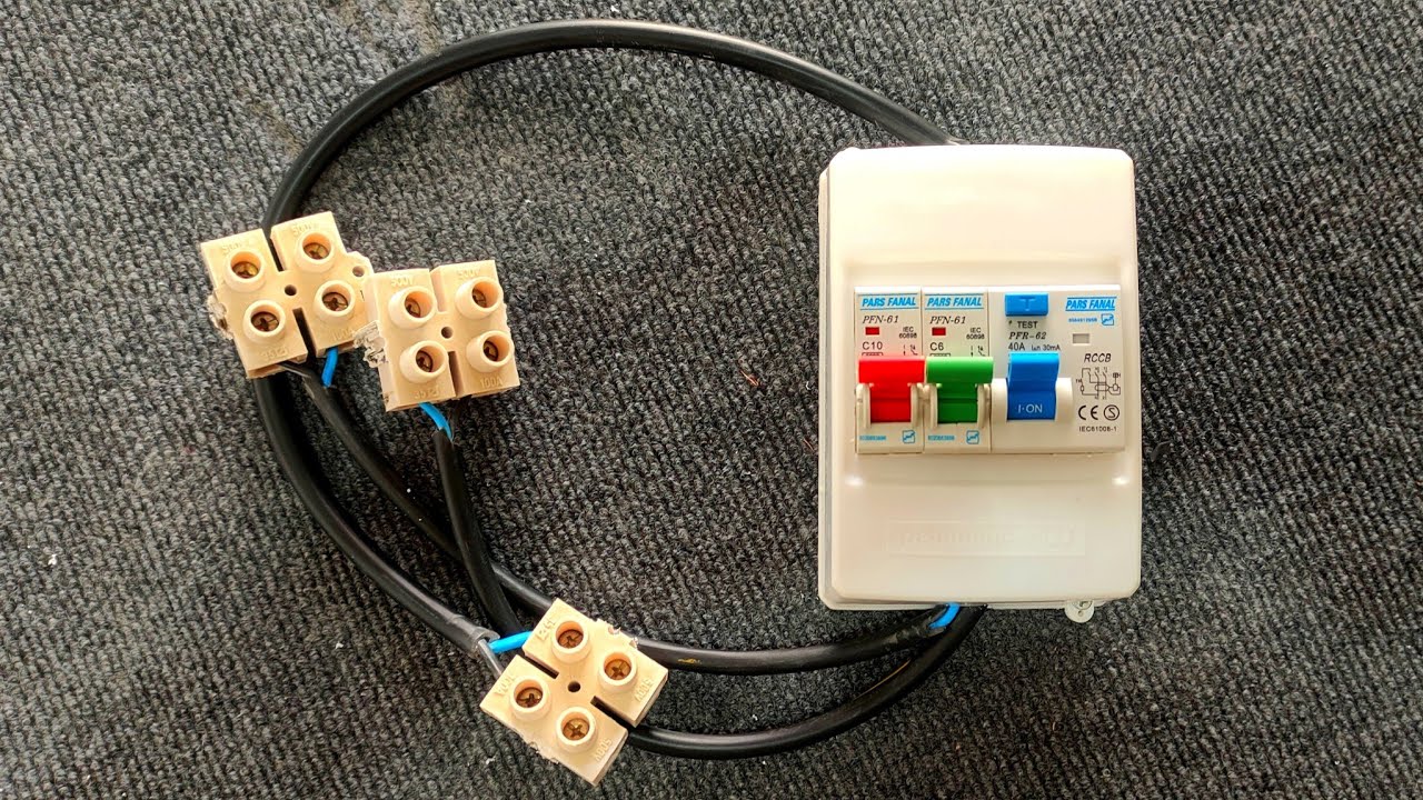 Electric distribution box wiring tutorial (very simple and practical ...