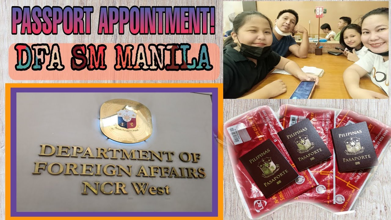 DFA SM MANILA PASSPORT APPOINTMENT FAMILIA ALEJO YouTube dfa-sm-manila-passport-appointment-familia-alejo-youtube