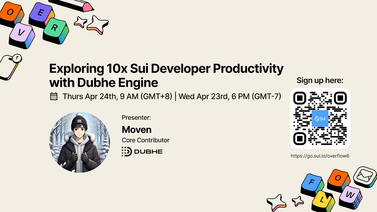 Exploring 10x Sui Developer Productivity with Dubhe Engine - YouTube
