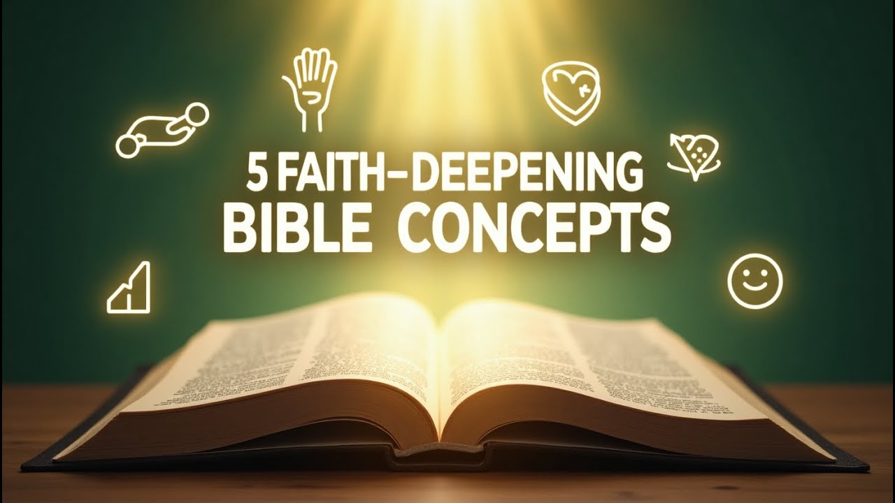 5 Bible Concepts to Deepen Your Faith Journey! - YouTube