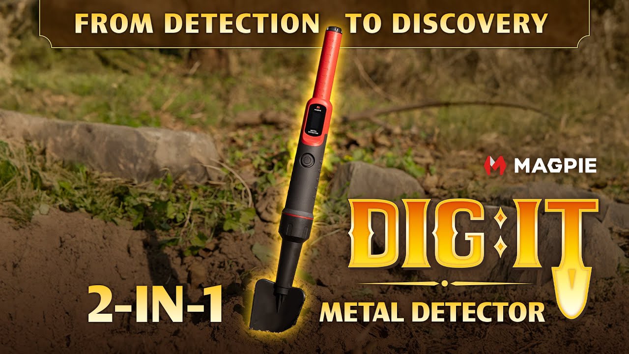 [DIG:IT] Discover Hidden Treasures with 2-in-1 Metal Detector - YouTube