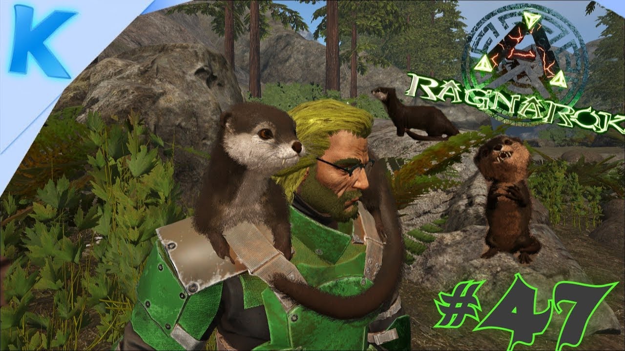 We Worden AANGEVALLEN! Otter Taming&Breeding - Ep 47 - Ark Ragnarok ...