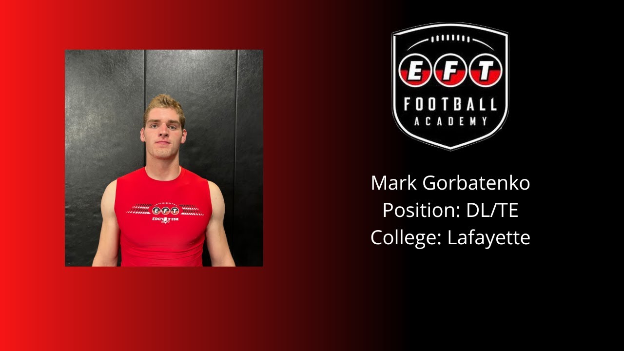 Mark Gorbatenko | Lafayette College | DL/TE - YouTube