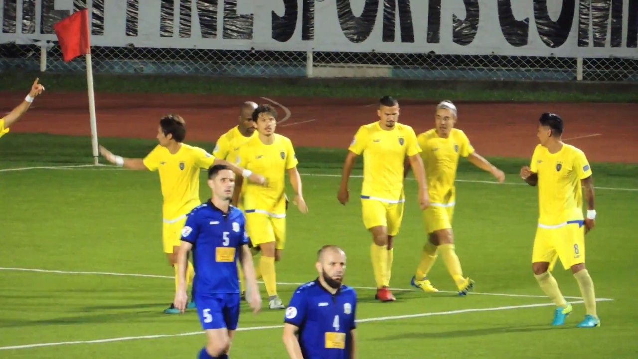 AFC Champions League 24JAN2017: Global FC's First Goal - YouTube