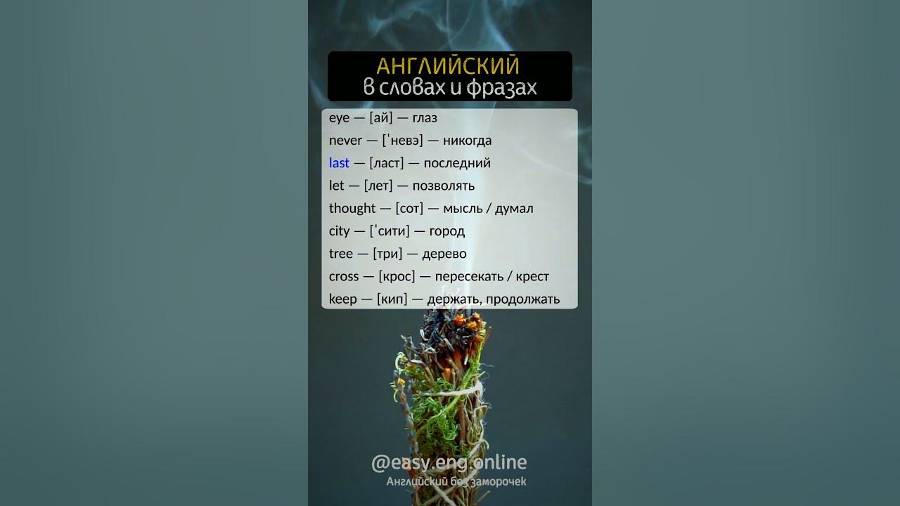 ⭐ РАЗГОВОРНЫЙ АНГЛИЙСКИЙ 🚀 Быстрый способ увеличить словарный запас