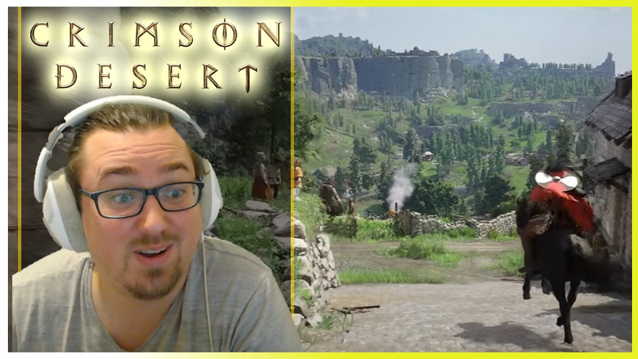 ⚠️ CRIMSON DESERT LA CLAQUE VISUEL DE FOLIE ! (Reaction Gamescom Trailer) - YouTube