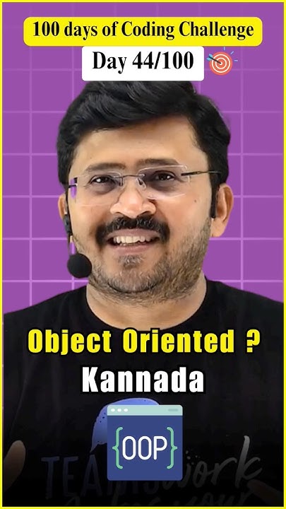 Day 44 100 Let S Understand In Objectorientedprogramming In Computerscience Day44