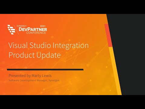 Visual Studio Update | DevPartner Conference 2021 - YouTube