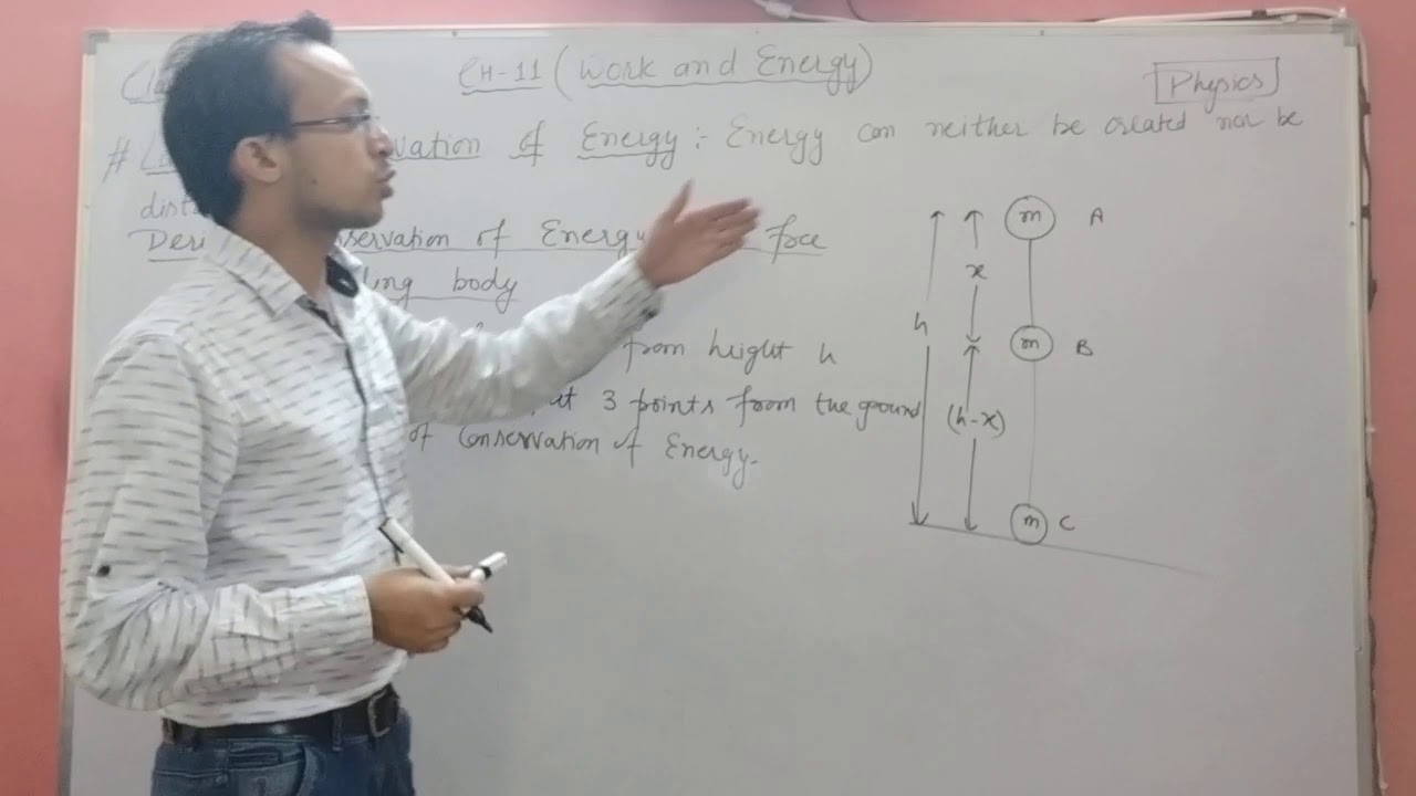 class 9 l physics l chapter number 11 work and energy l topic law of ...