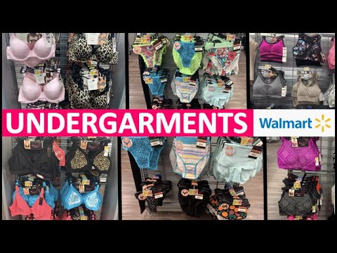 💖 SUPER CUTE WALMART UNDERGARMENTS‼️ WALMART SHOP WITH ME | WALMART ...