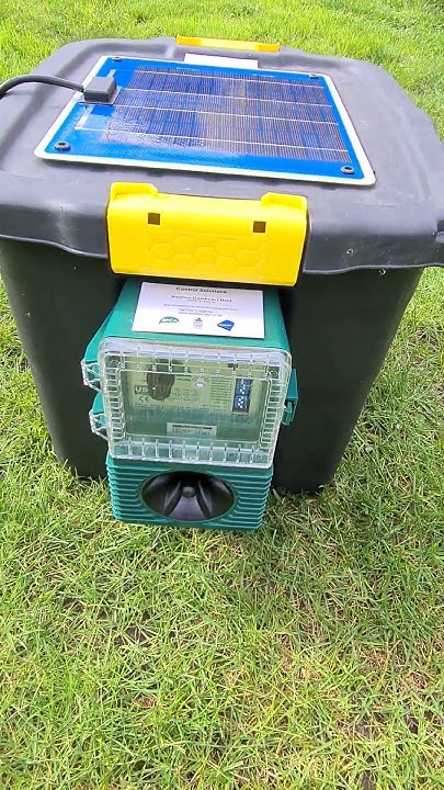 Bird scarer fully portable. - YouTube