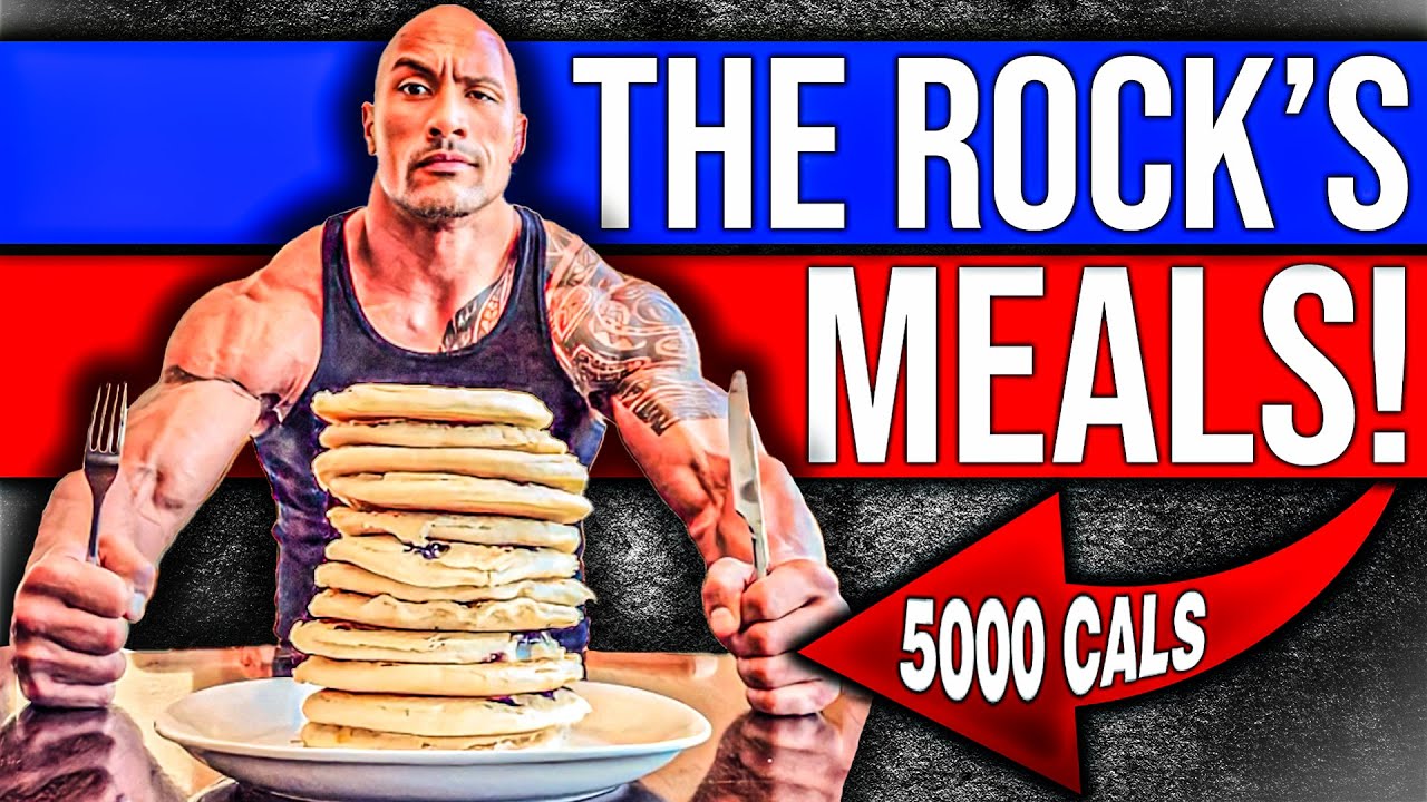 Celebrity Diets - Dwayne "The Rock" Johnson's Nutrition - YouTube