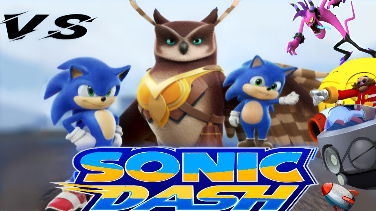 Sonic Dash: Movie Sonic vs. Baby Sonic vs. Longclaw ( Movie 3 Event ) 7 ...