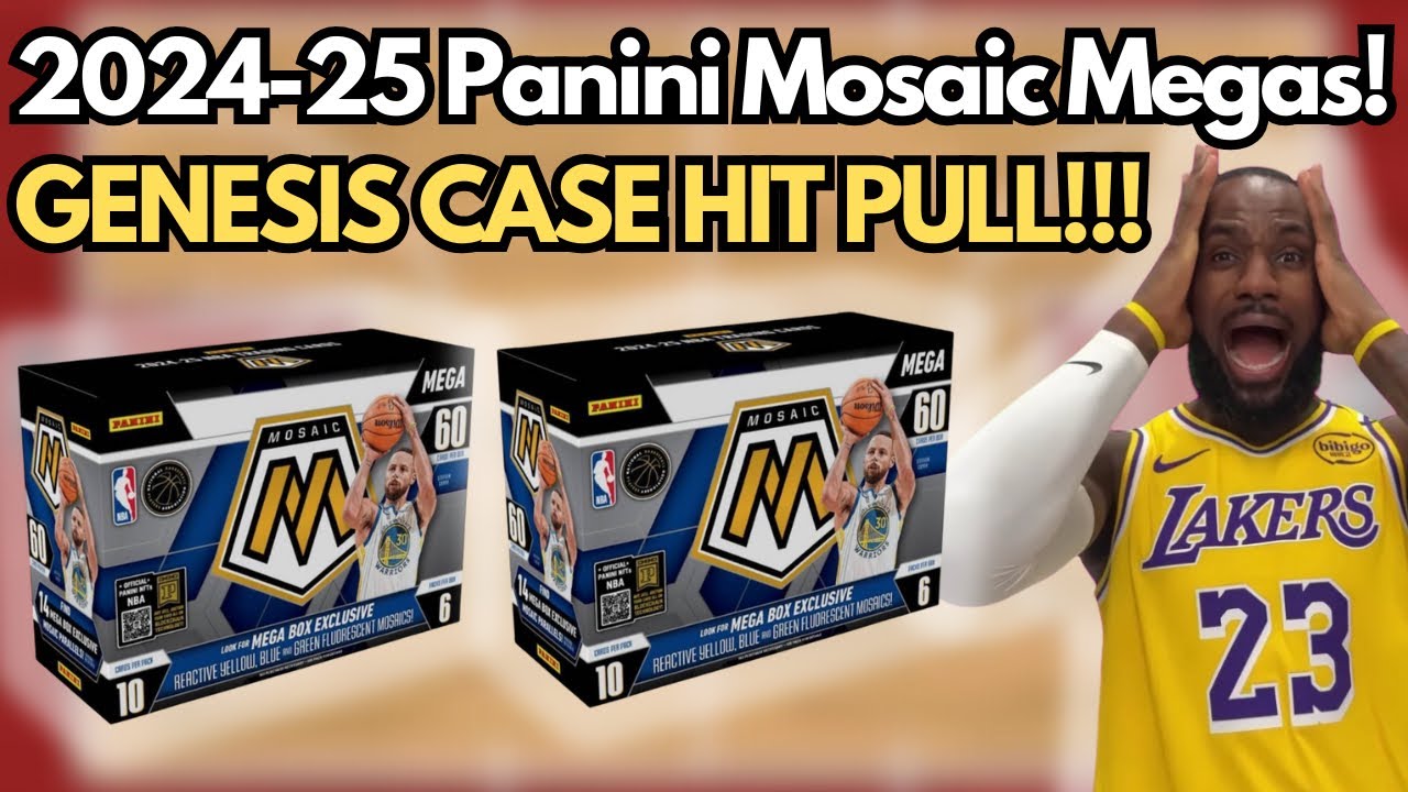 CASE HIT GENESIS PULL! LOADED BOXES! MULTIPLE BIG HITS!! 2024-25 Panini ...