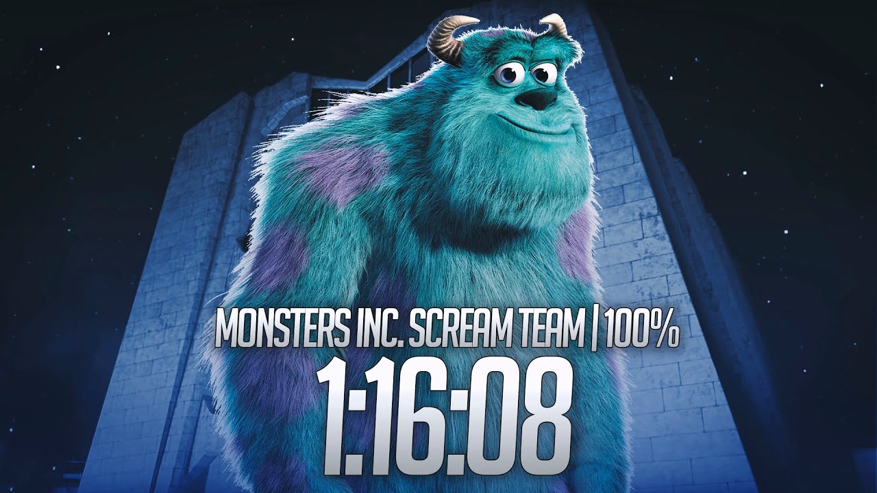 Monsters Inc: Scream Team [PSX] | 100% Speedrun in 1:16:08 (World ...