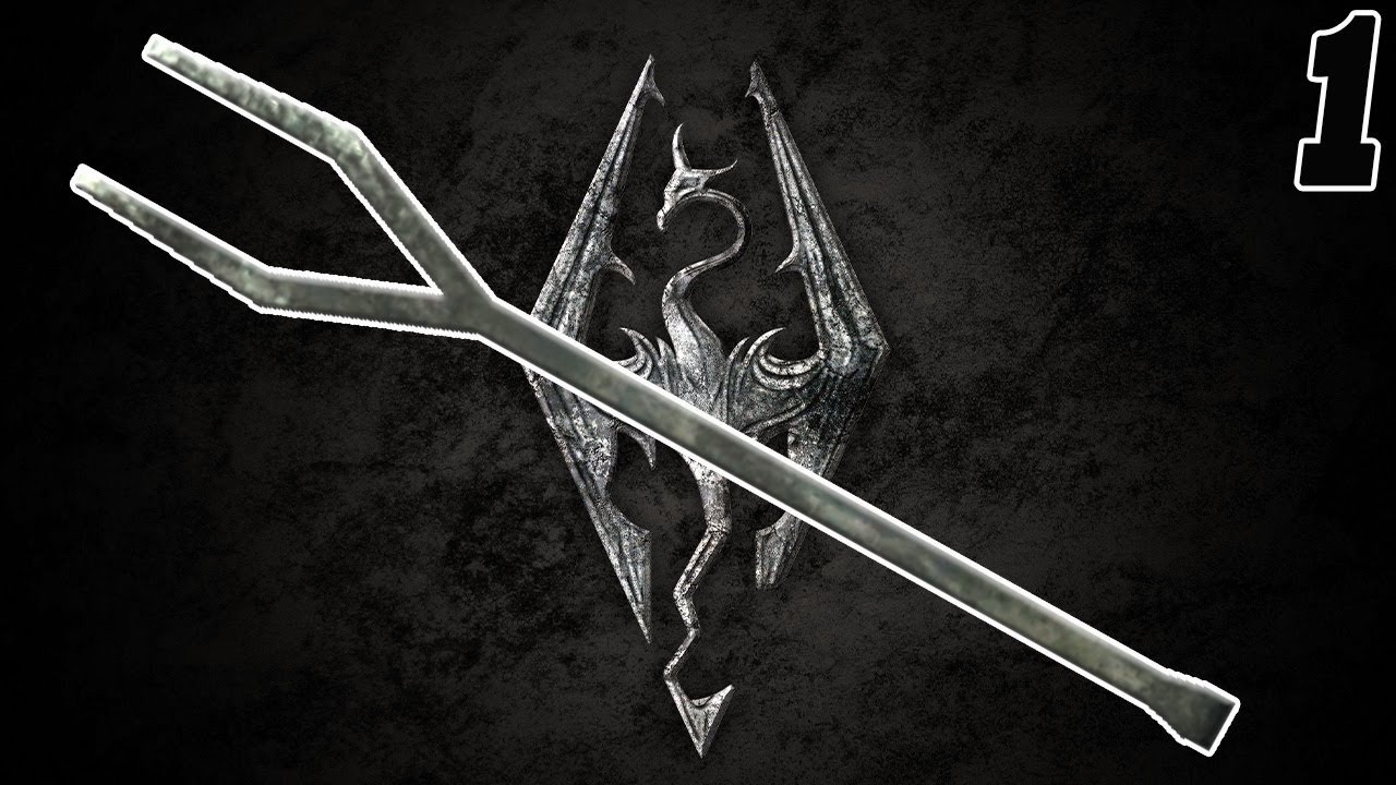 What the Fork??? Can we beat Skyrim using only a Fork... (Part 1) - YouTube