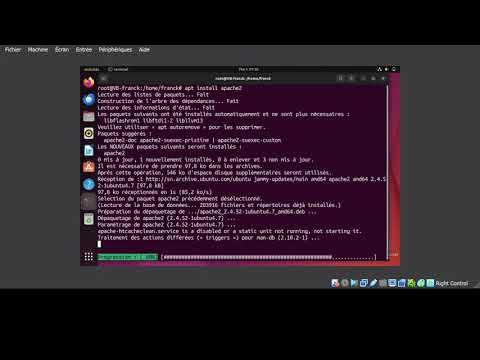 CONFIGURATION D'APACHE2 SUR UBUNTU 22.04 - YouTube