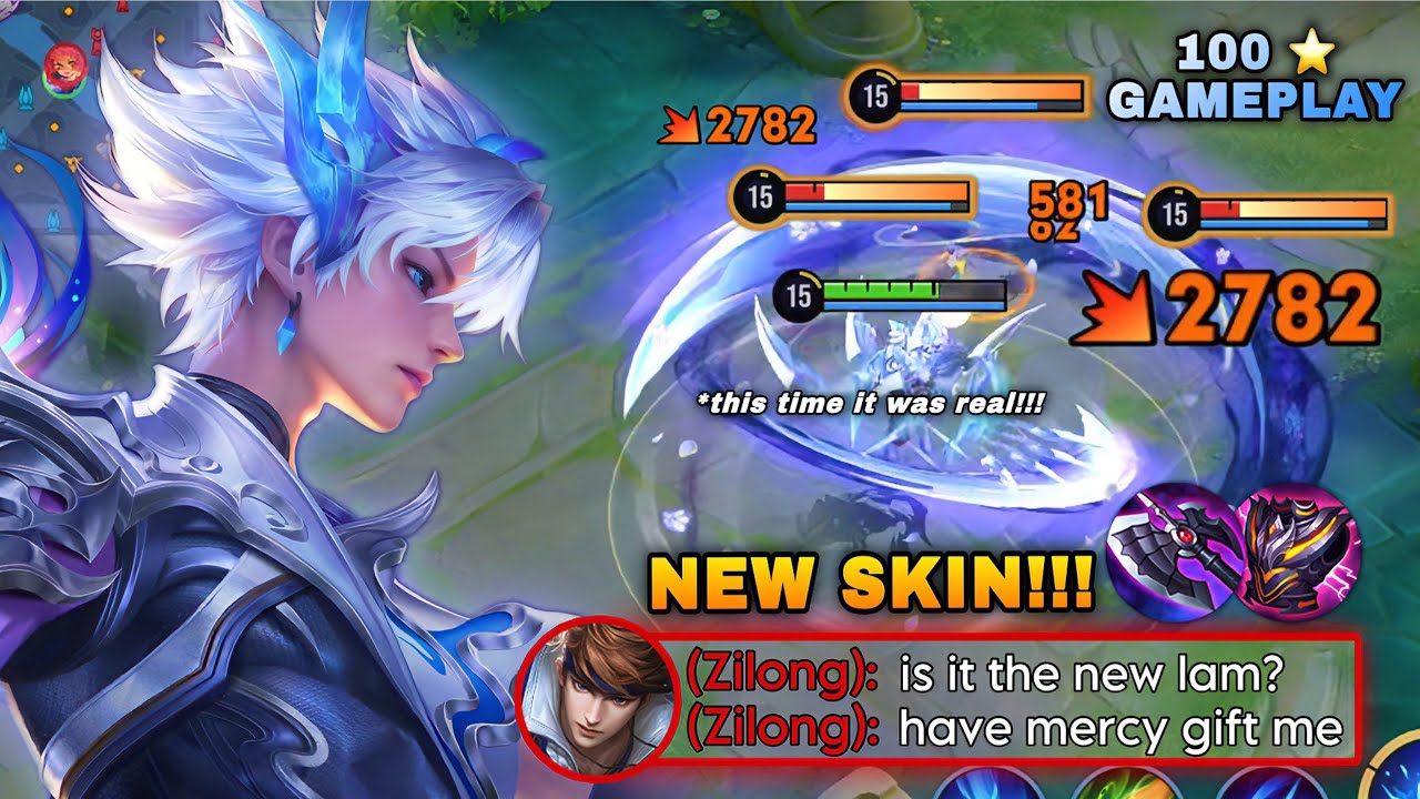 LAM BLOSSOM AQUAKNIGHT SKIN 100 STARS GRANDMASTER RANK GAMEPLAY ...