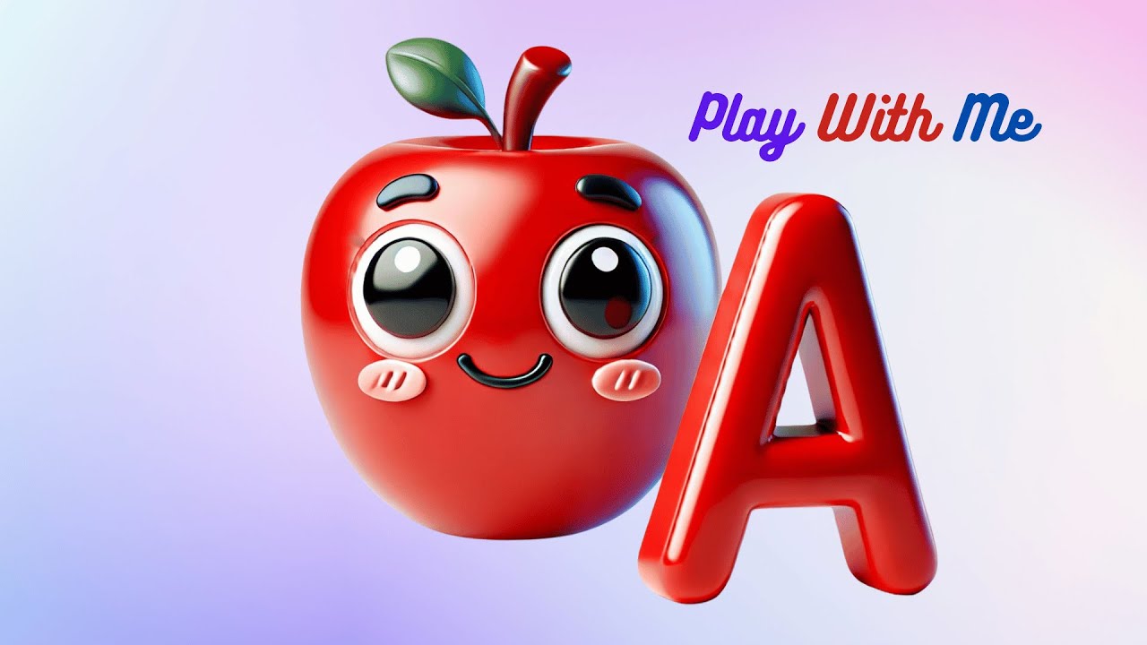 The ABC PHONICS SONG For Toddlers || English Alphabet || A is for Apple ...