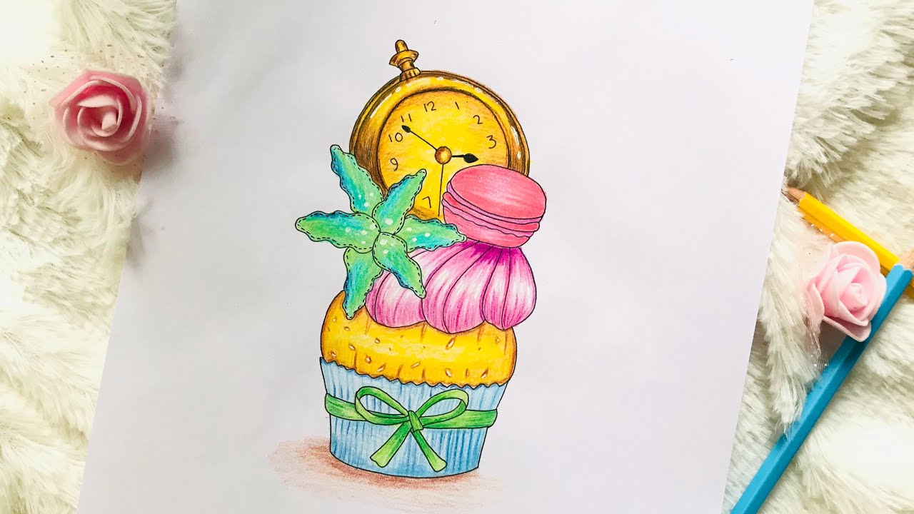 How to Color with Colored Pencil | Colored Pencil Drawing - YouTube