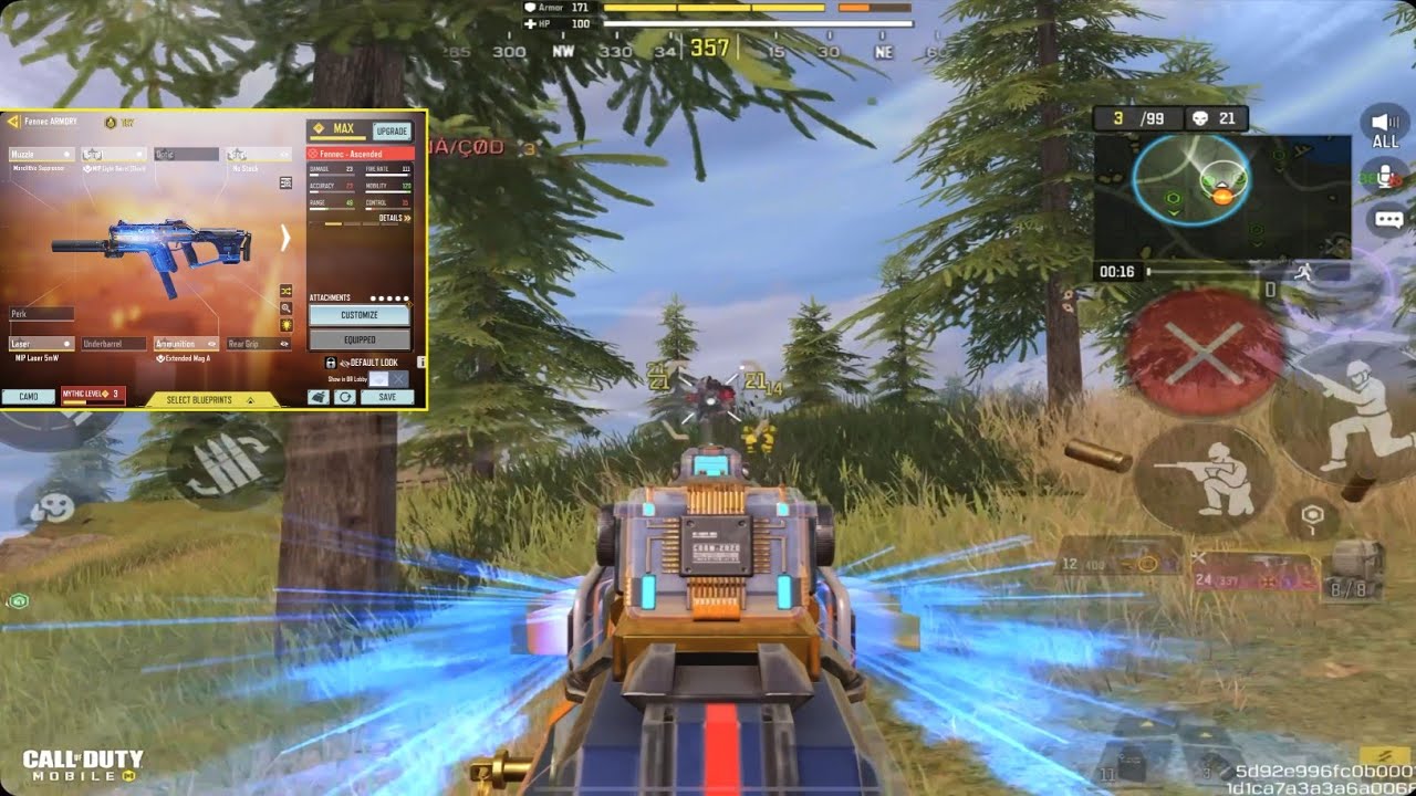 Mythic FENNEC feels DIFFERENT in CODM 😍 | Best FENNEC GUNSMITH in CODM ...