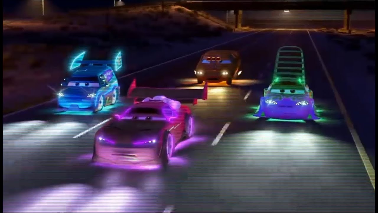 Cars Tuner Scene But I Changed The Song - YouTube