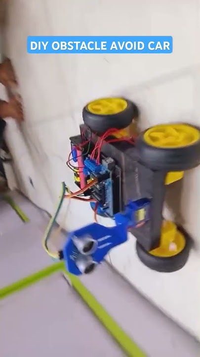 DIY OBSTACLE AVOID CAR USING ARDUINO. - YouTube