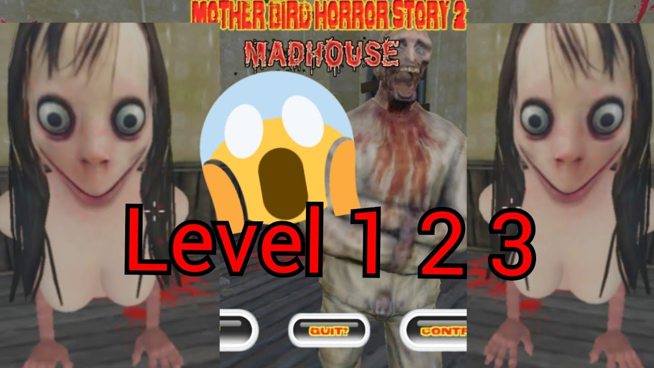 Momo Mother bird Horror Story 2 Level 1 2 3 gameplay - YouTube