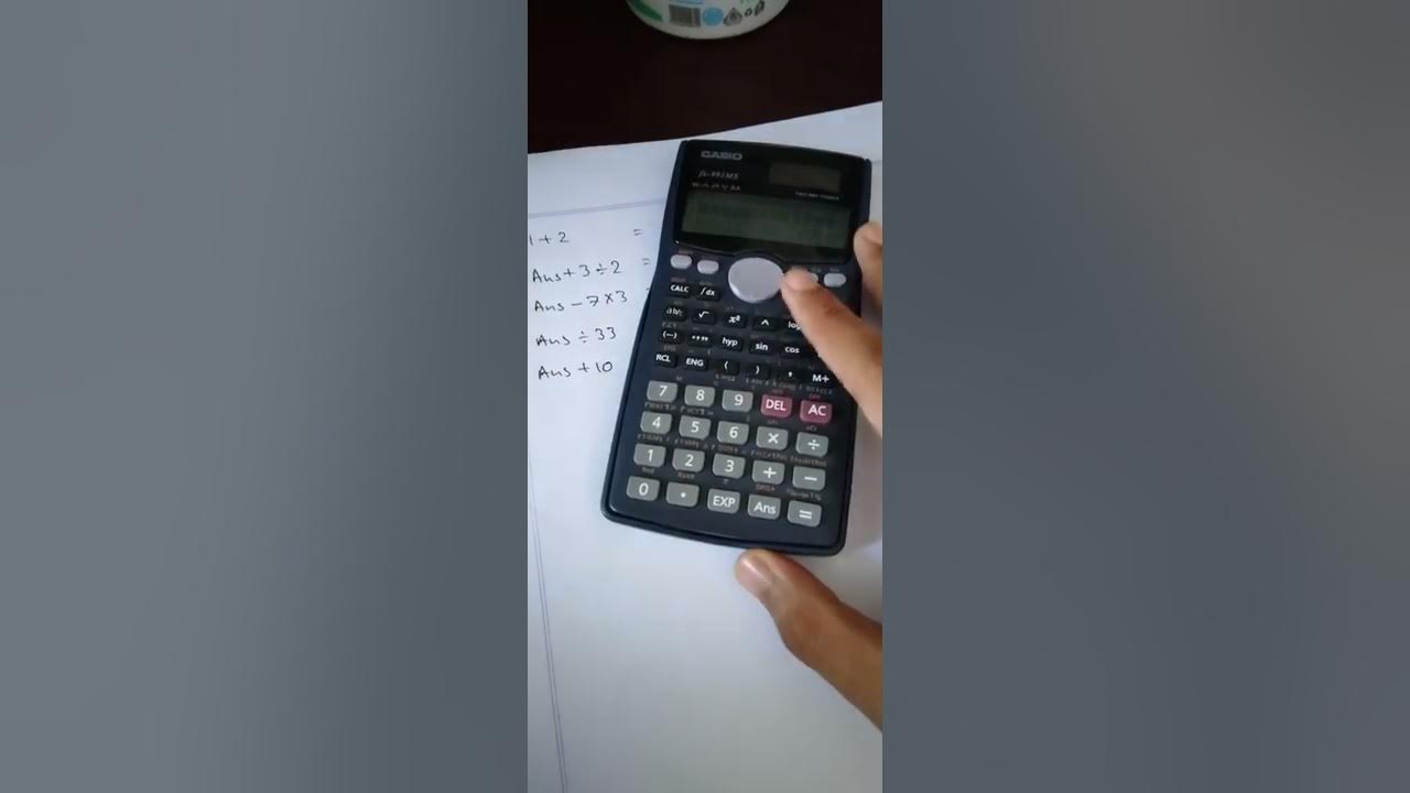 how to solve multiple equations in one click | Casio 991ms calculator - YouTube