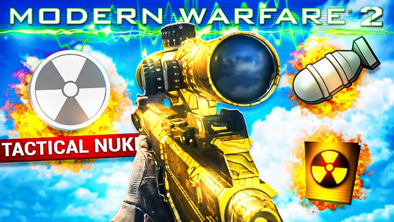 NUKE in EVERY Modern Warfare but its Sniping Only.. (COD Challenge ...