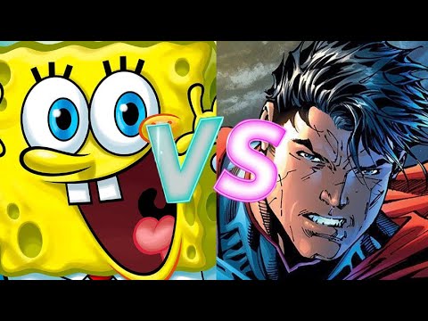 WHY SUPERMAN 7263828% DESTROYS SPONGEBOB… TOON FORCE IS OVER RATED GARBAGE (VS BATTLE) - YouTube