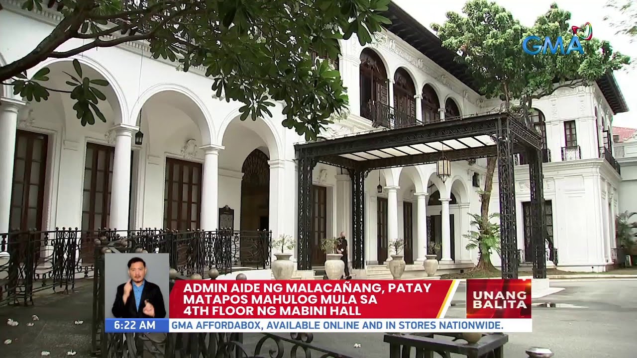 Admin Aide ng Malacañang, patay matapos mahulog mula sa 4th floor ng ...