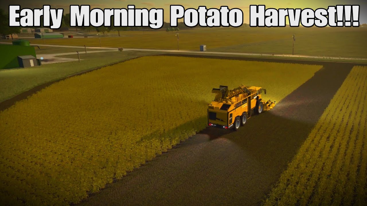 The MF Map: Solo: Episode #7. Early Morning Potato Harvest & Mowing ...