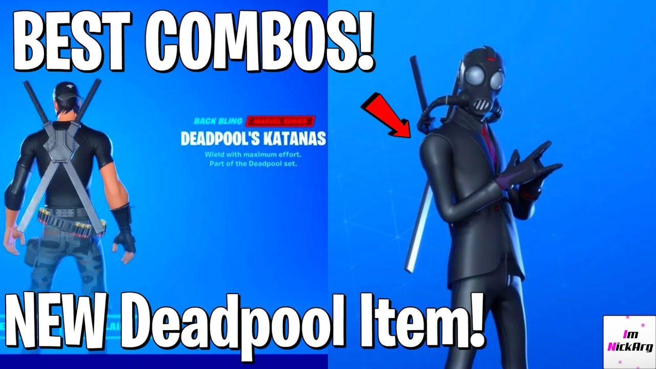 Deadpool Katanas Backbling COMBOS! (Best & All Skin Combinations ...