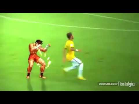 Neymar caindo no chão😂😂