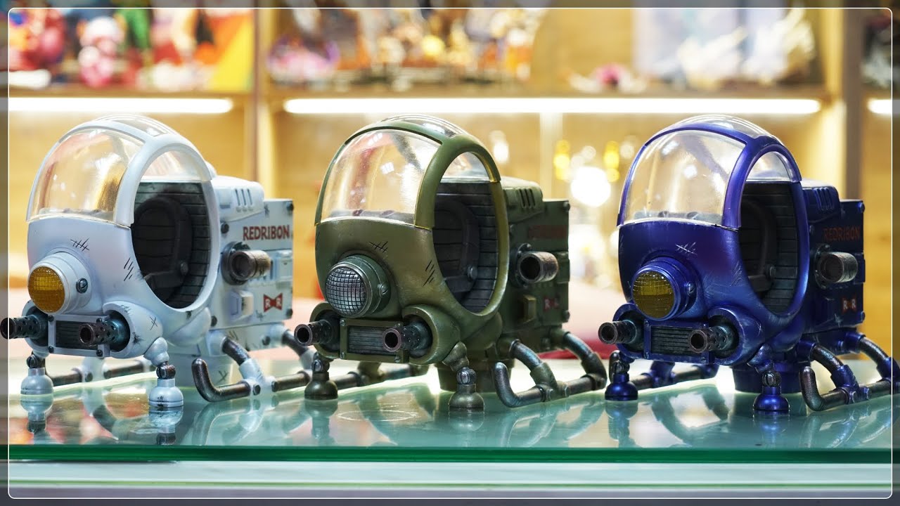 JacksDo DBZ Red Ribbon Army Jet-copter GK - YouTube