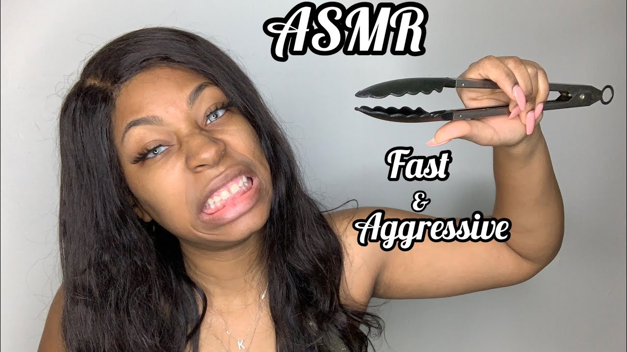 Asmr Fast And Aggressive Plucking Negative Energy Youtube