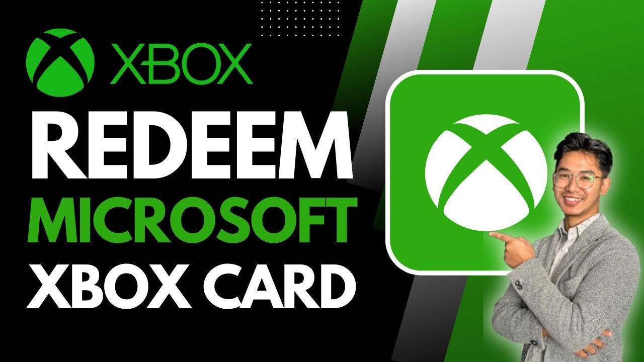 How to Redeem Microsoft Xbox Gift Card - YouTube