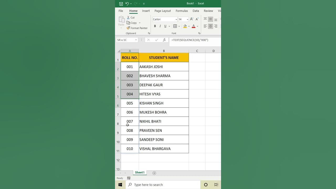 Leading Zeros in Excel | #nkstechno #exceltech #advancexcel #excelgyan - YouTube