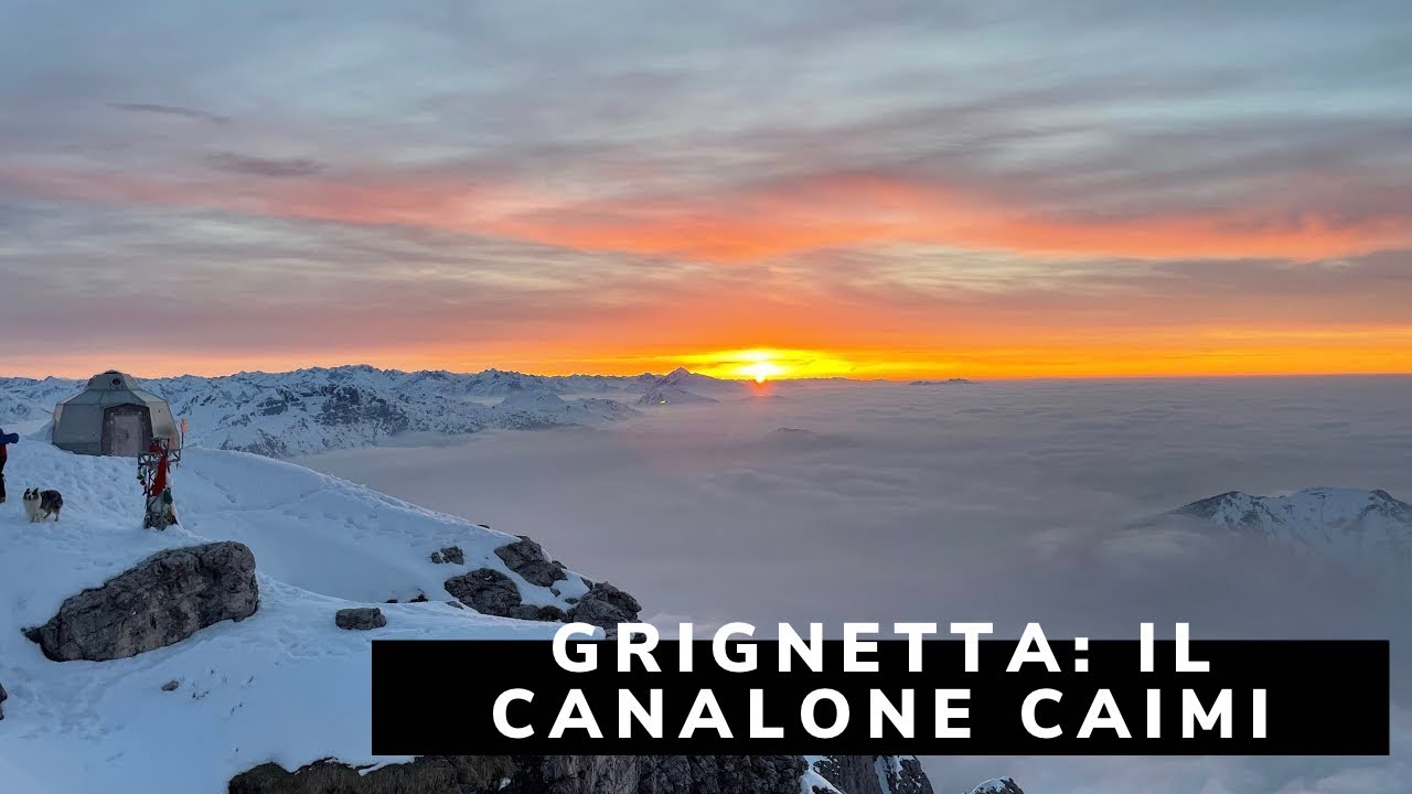 15/3/24 canalone Caimi in Grignetta e Alba - YouTube