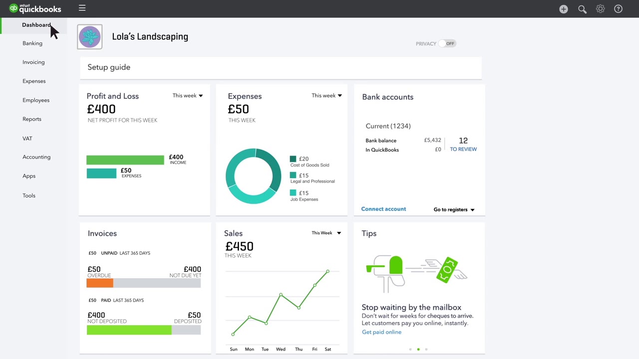 Connect QuickBooks to your Bank Account - YouTube