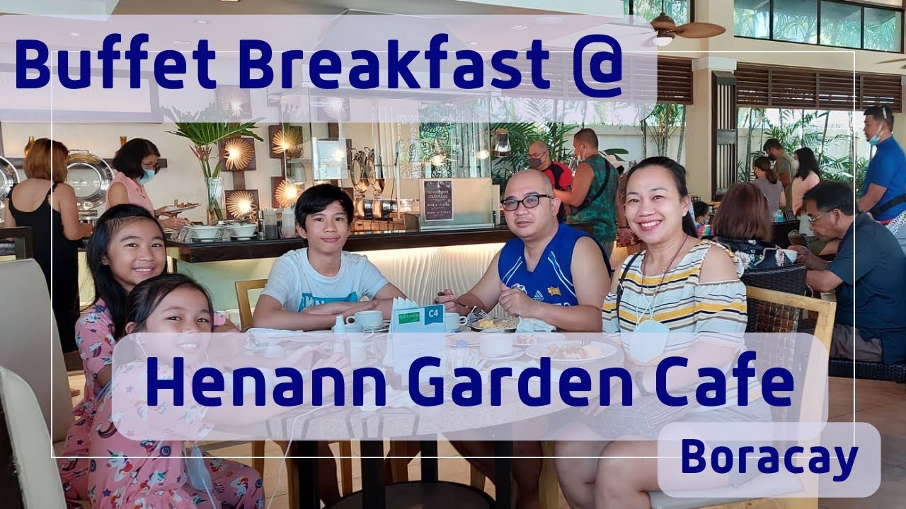 Henann Garden Cafe Buffet Breakfast - YouTube