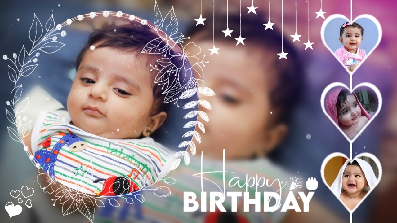Happy Birthday Statue Song | Baby Happy Birthday Status Editing ...