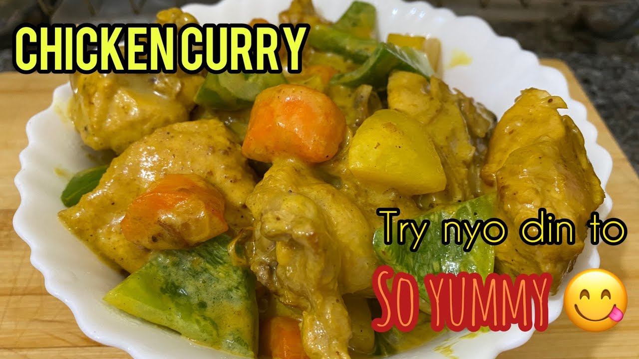 How to cook chicken curry | Chicken recipe idea | Kusina ni ate melen ...
