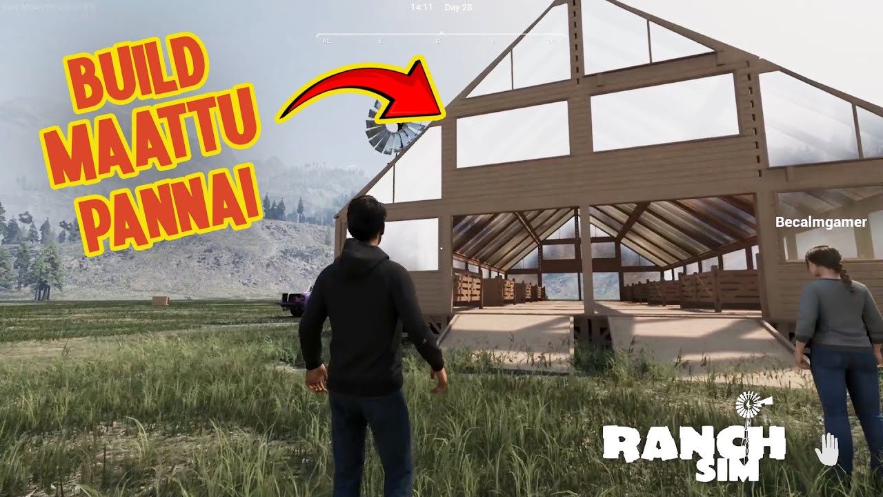 Build maattu pannai🐄🐄 | Vadakku Pannai | Ranch Simulator - YouTube