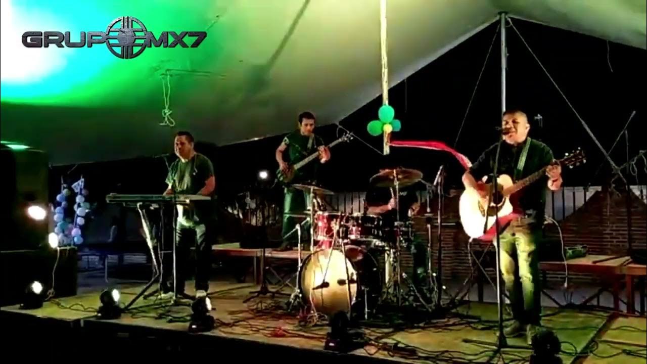 CREO EN ÉL GRUPO MX7 EN VIVO - YouTube
