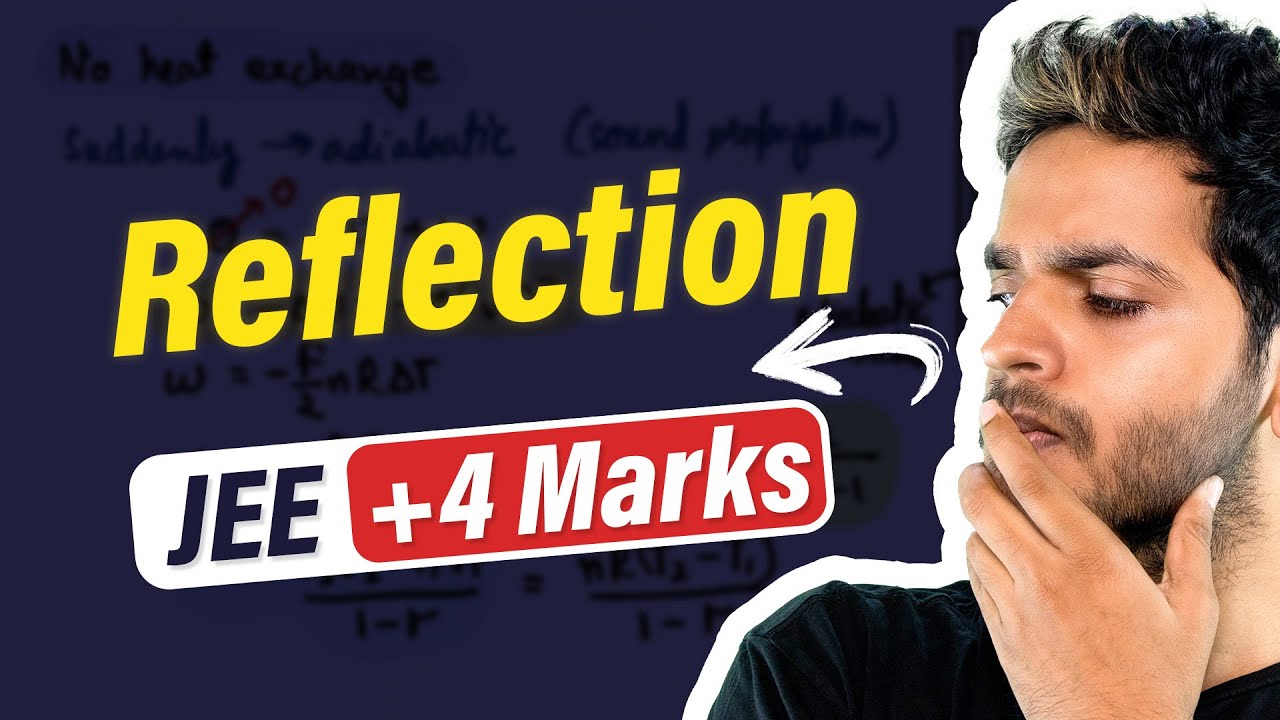 Reflection with PYQs #JEE Month by Vikrant Kirar - YouTube