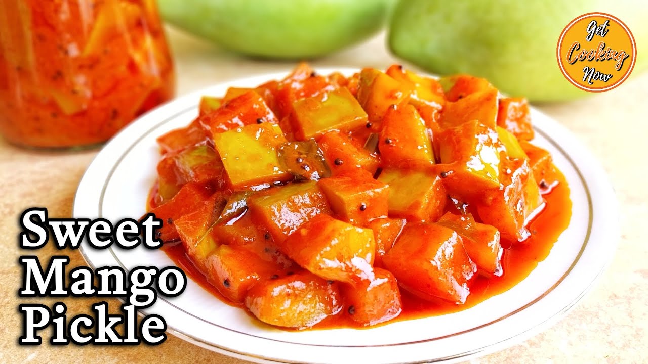 Authentic Goan Sweet Mango Pickle Recipe | Sweet Mango Pickle | Sweet ...